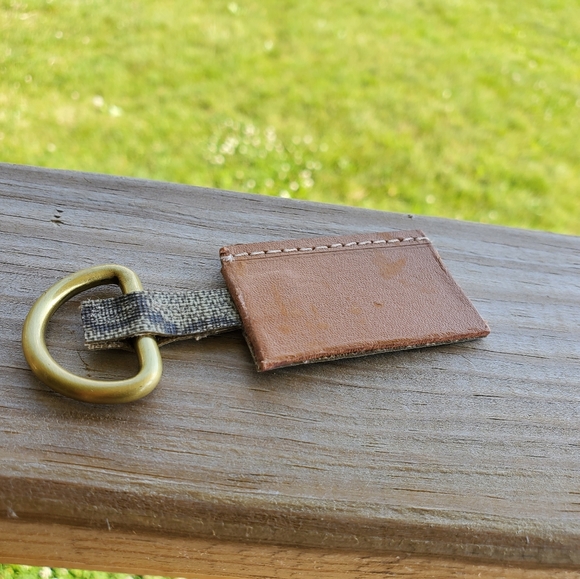 Accessories | Gucci Gg Upcycle Repurposed Keychain Key Fob Tag | Poshmark